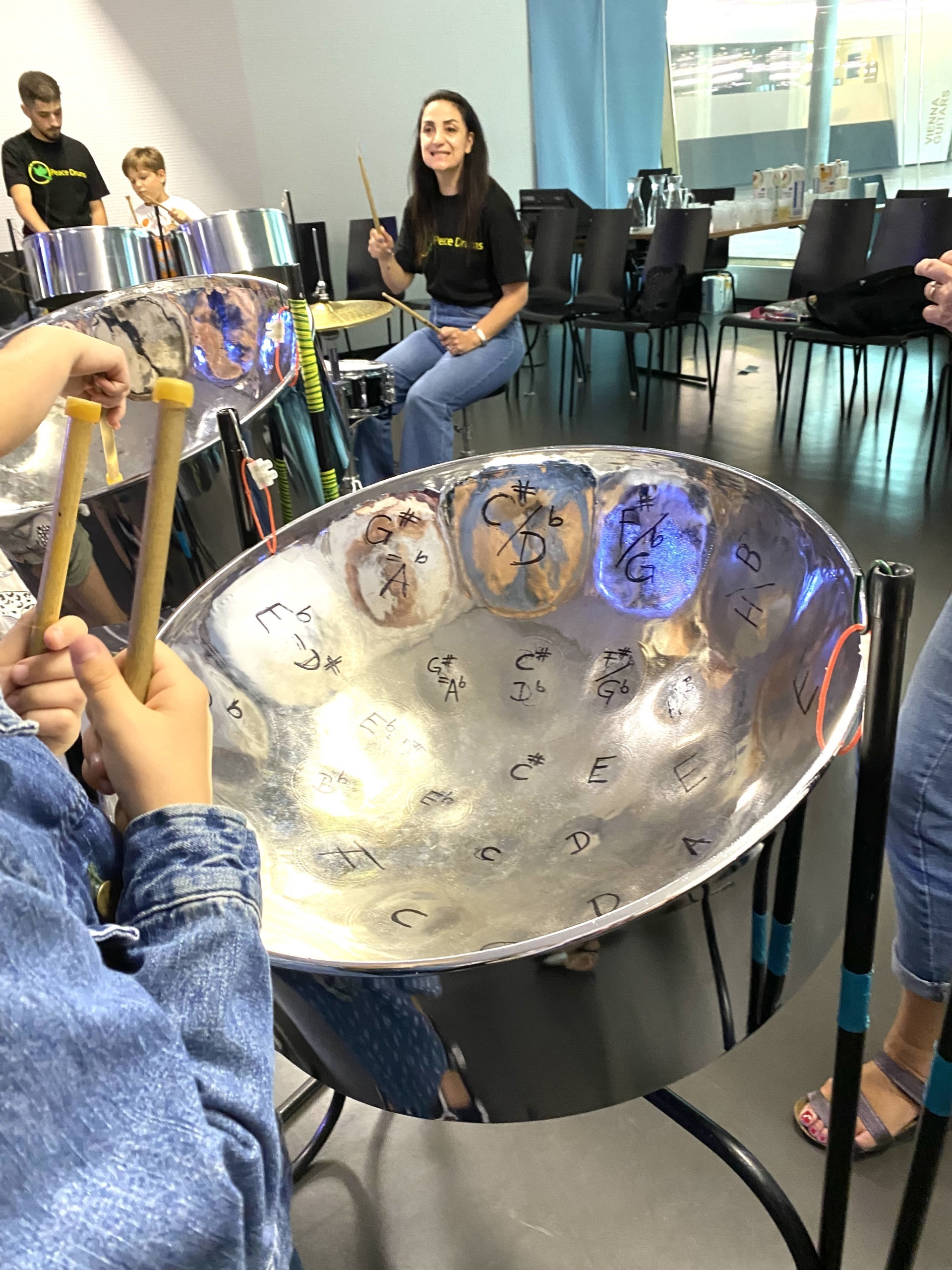 Our beloved steel drum - Peace Drums Project